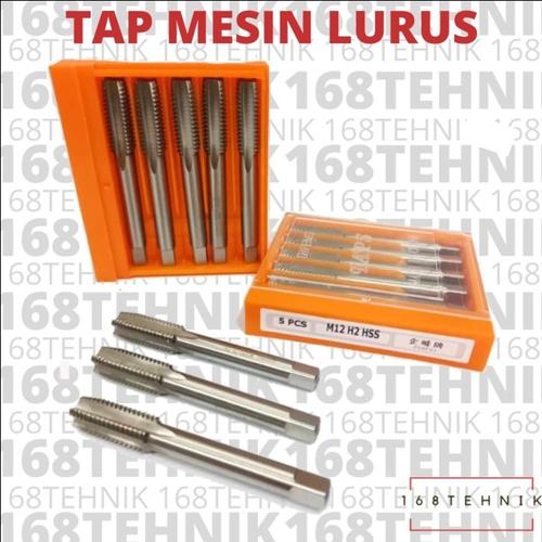 Jual TAP MESIN LURUS M3 M4 M5 M6 M8 M10 M12 / TAP MESIN PO / TAP MESIN HSS - Jakarta Barat ...