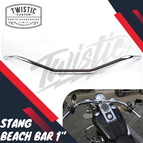 Jual Stang Beach Bar Motor Harley Sportster XL 883 48 1200 Dyna Softail ...