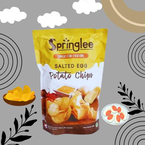 Jual springlee salted egg potato chips - Jakarta Timur - Uni.snack ...