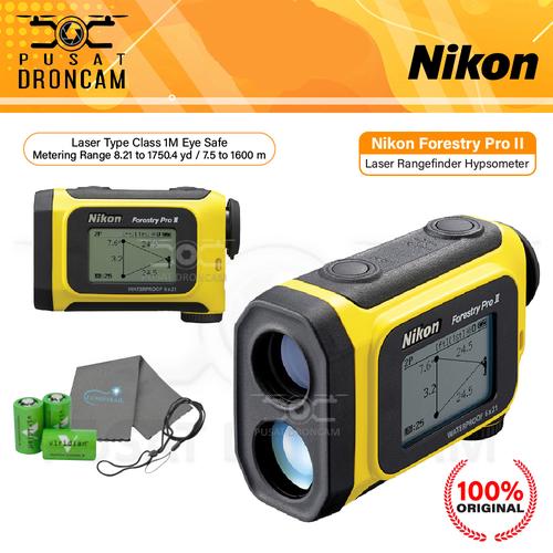 Promo Nikon Forestry Pro II Laser Rangefinder Hypsometer Teropong Jarak ...