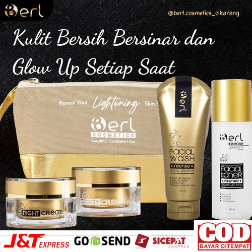 Jual Paket Lightening Series B Erl Rangkaian Skincare Berl Cosmetics ...
