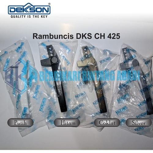 Jual Rambuncis Dekson Handle Jendela Aluminium Dekkson CH 425 - Putih ...