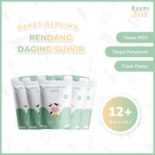 Jual Rendang Daging Sapi Padang 1 Pack Isi 5 - Kota Bogor - Raami Food ...