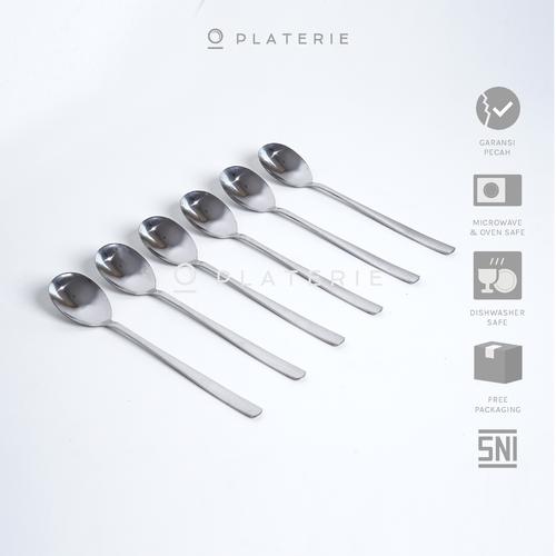 Promo PLATERIE SET 6CS SILVER CUTLERY SENDOK / GARPU STAINLESS STEEL - GARPU - Kota Tangerang ...