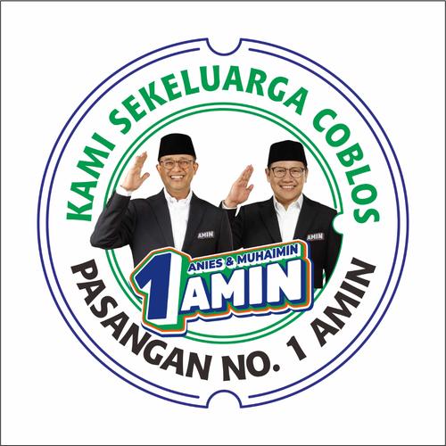 Jual STIKER VINYL PILPRES / PEMILU 2024 / AMIN / ANIES MUHAIMIN - S ...