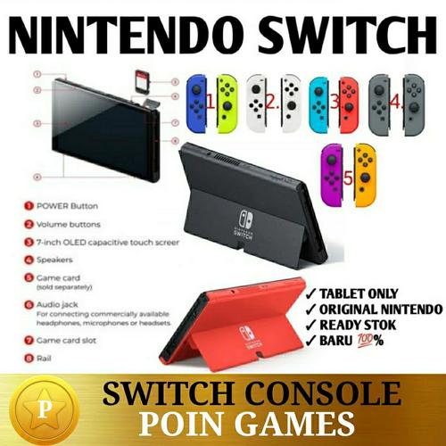 Jual Nintendo Switch Oled Console Switch Oled - CFW VERSION, TABLET ...