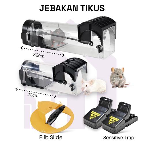 Jual Perangkap TIKUS Mouse Trap Jebakan Kandang Lubang Tabung ...