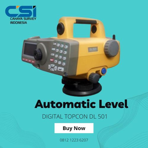 Jual Digital Level Topcon Topcon DL501 / Waterpas Digital Topcon DL 501 - Jakarta Barat - CAHAYA ...