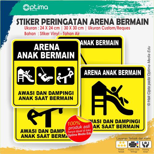 Jual Stiker Stiker Peringatan / Warning Awasi dan Dampingi Anak ...
