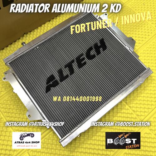 Jual radiator racing altech alumunium 2KD 2GD fortuner innova VRZ ...