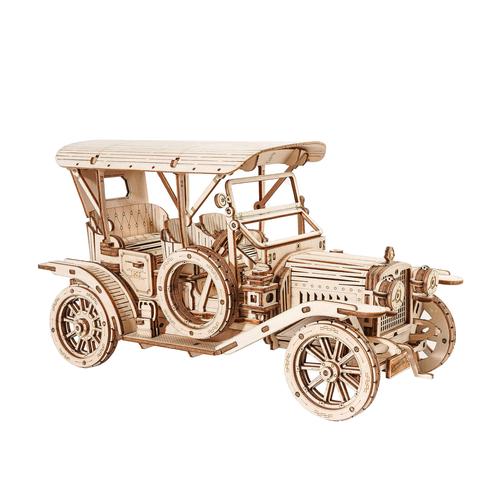 Promo Robotime ROKR Vintage Car 3D Wooden 3D Puzzle MC801 - Jakarta ...