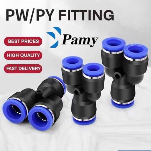 Jual FITTING PNEUMATIC KOMBINASI Y TYPE MPW / FITTING KOMBINASI UKURAN ...