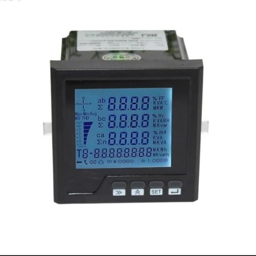 Jual 3 PHASE PANEL METER A V W KWH HZ,COZ,VAR POWER METER MODBUS RTU RS 485 - Jakarta Pusat ...