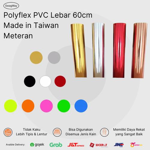 Jual POLYFLEX PVC / Polyflex PVC Lebar 60 CM (Lebih Tipis) METERAN ...
