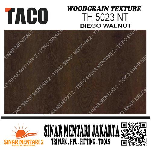Jual TACO HPL WOODGRAIN TEXTURE TH 5023 NT DIEGO WALNUT - Jakarta Barat ...