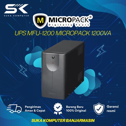Jual UPS Micropack Anti Petir MFU-1200 MICROPACK 1200VA - Kota ...