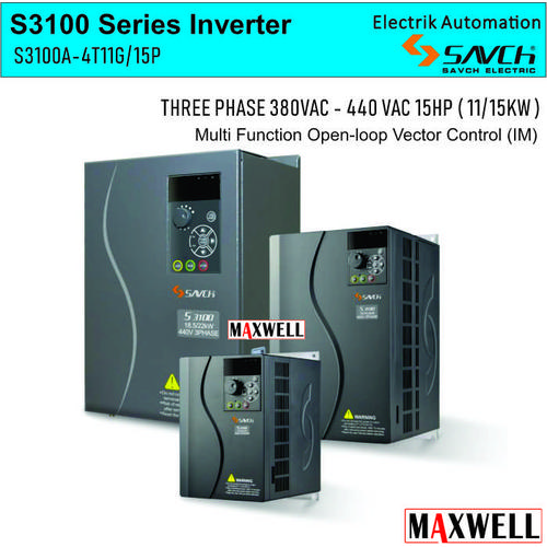 Jual INVERTER 11KW 380-440VAC 15HP SAVCH S3100 - Kab. Bekasi - Elektrik Otomasi 95 | Tokopedia