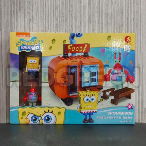 Jual Block spongbob squarepants -ship resto spongebob mainan anak ...