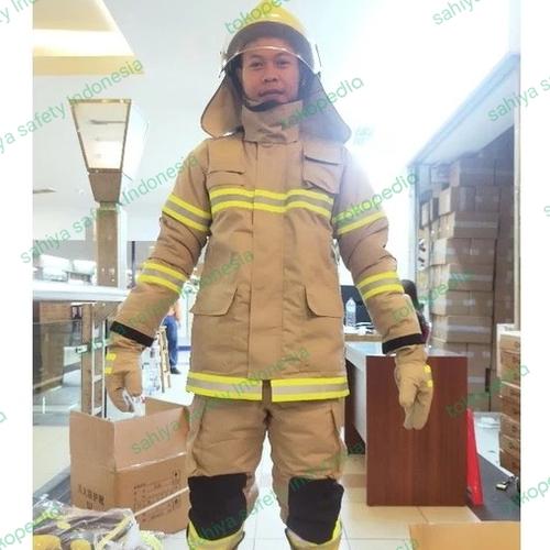 Jual Fireman Suit Nomex / Baju Pemadam Kebakaran Nomex IIIA Khaki ...