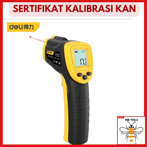 Jual Infrared termometer/ Termometer gun akurat DL 333380 Kalibrasi KAN ...