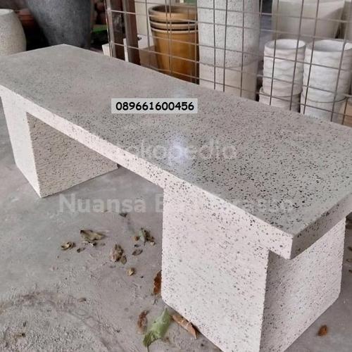 Jual Meja Taman, Meja Batu Terazzo Marmer, Meja Teraso Glossy, Kursi ...