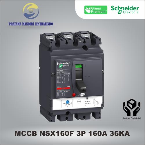 Jual MCCB NSX160F 3 Phase 160 Ampere SCHNEIDER 3P 160A - 36KA TM160D - Jakarta Barat - PRATAMA ...