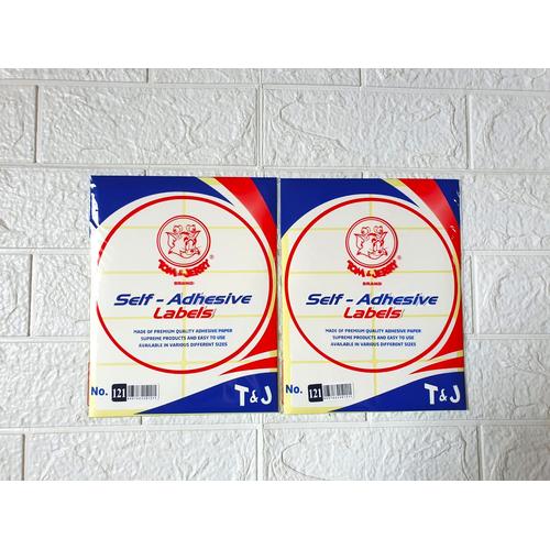 Jual Label Nama /Harga /Undangan Sticker Tom&Jerry - Label 121 ...