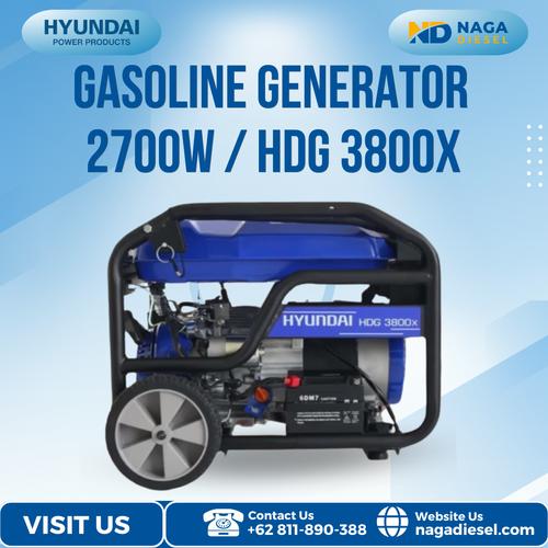 Jual Mesin Gasoline Generator 2700 W / HDG 3800X- Genset Bensin ...