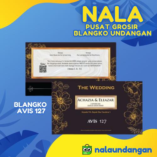 Jual Blangko Undangan Avis 127 | Kertas Undangan Kosong | Nala Undangan ...