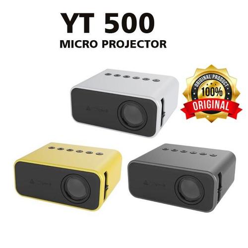 Jual Mini Proyektor LED YT500 YT 500 Micro Projector Full HD Video WIFI ...