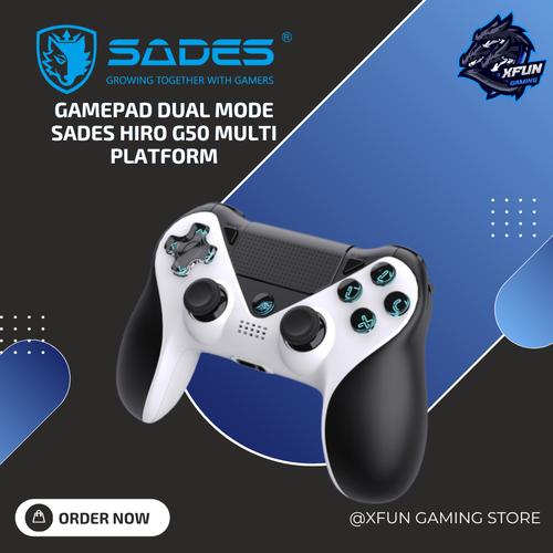 Jual Gamepad Dual Mode Sades Hiro G50 Multi Platform - Kota Samarinda ...
