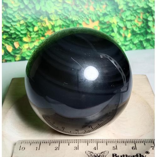 Jual Natural Silver Obsidian Sphere (5) - Jakarta Barat - Natural Galeri | Tokopedia