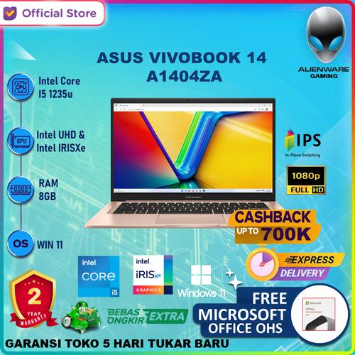 Promo ASUS VIVOBOOK 14 A1404ZA - I5 1235u 8GB 512GB 14.0 FHD VIPS WIN11 ...