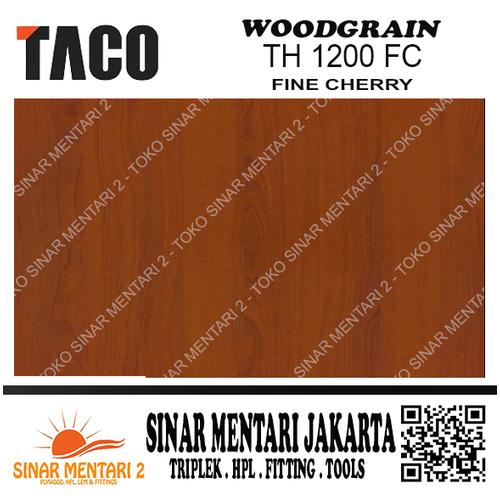 Jual TACO HPL WOODGRAIN TH 1200 FC FINE CHERRY - Jakarta Barat - Sinar ...