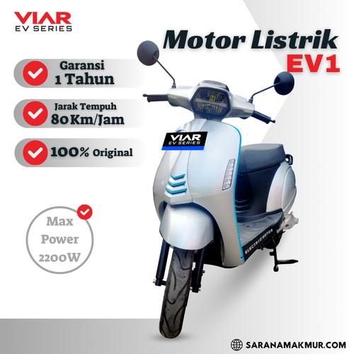 Promo SEPEDA MOTOR LISTRIK VIAR EV1 - Merah Cicil 0% 3x - Kab. Sidoarjo ...
