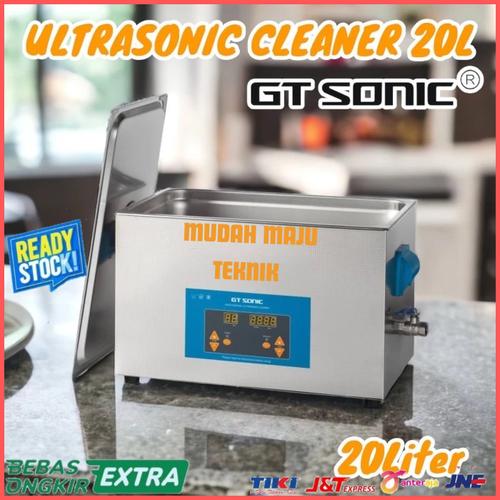 Jual UItrasonic Cleaner 20 Liter GT Sonic 20L Cleanser Digital ...