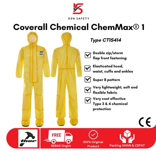 Promo Chemical Suit/Baju Tahan Kimia Coverall Kerja Lakeland Chemmax 1 ...