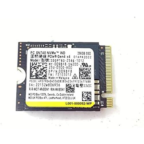 Jual WDC Black SN740 SSD M.2 2230 NVME PCIe Gen4x4 256GB - Hi Speed ...