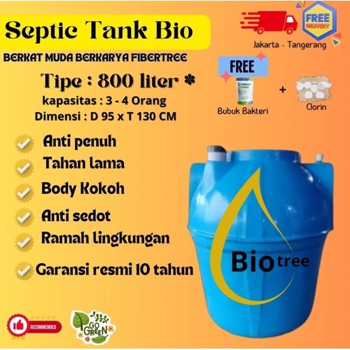Jual Septic Tank Biotech 800Liter Biofilter Biotaff Biofilter , Biotank ...