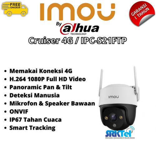 Jual Imou Cruiser 4G IPC-S21FTP-0360 Kamera IPCam Wireless Koneksi 4G ...