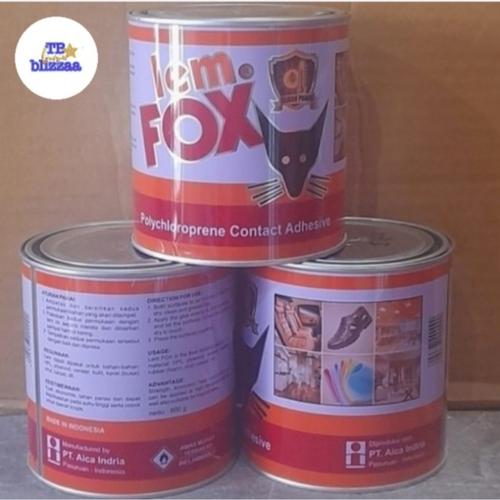 Jual Lem Fox Kuning 1 kg (Net 600 gram) Lem Serbaguna kayu, karpet dll - 500g [Net 300g ...