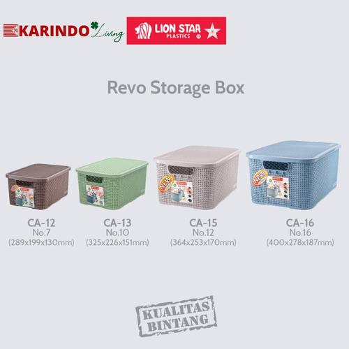 Jual Tempat Penyimpanan - Revo Storage Box Lion Star - CA-12 7 Liter ...