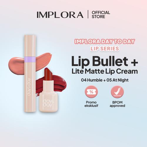 Promo Implora Day to Day Lip Series - Lip Bullet x Lite Matte Lip Cream ...