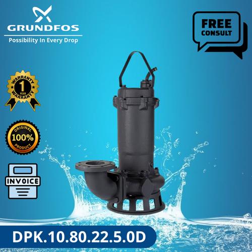Promo Pompa Grundfos DPK.10.80.22.5.0D Submersible Sewage Water Pump ...