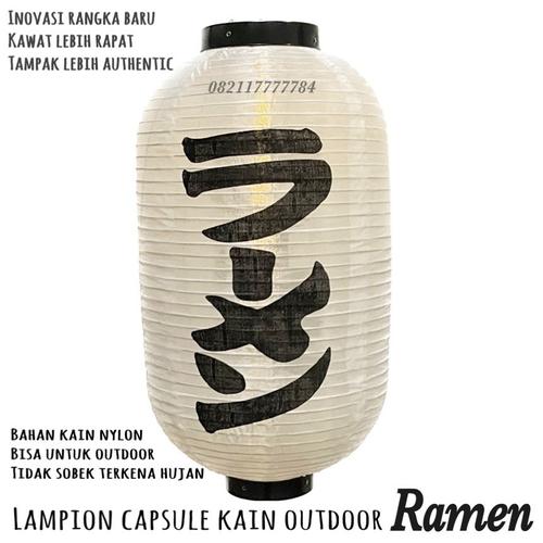Promo Lampion capsule RAMEN putih dekorasi restoran jepang - Kota ...