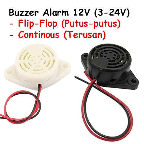 Jual Buzzer High Quality 3 - 24V Active Continuous Alarm 12V Aktif ...