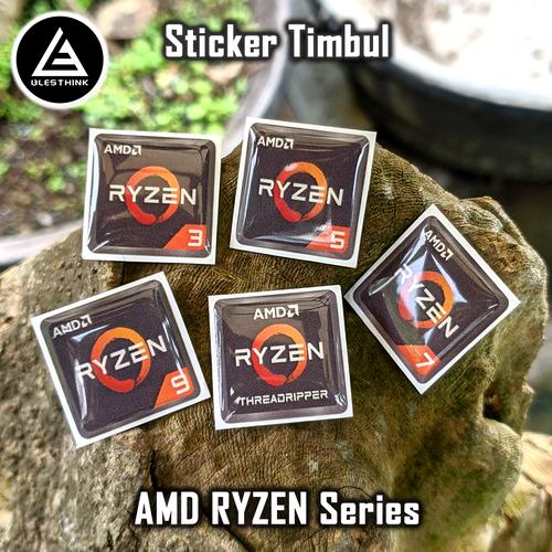 Jual Stiker Timbul Emblem AMD Ryzen Series - Ryzen 5 - Kab.Ciamis ...