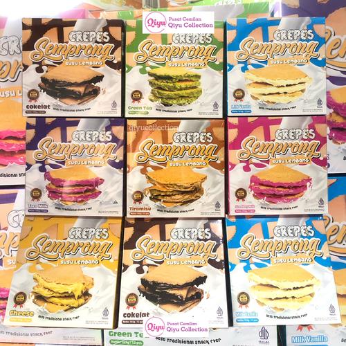 Jual CREPES SEMPRONG Susu Lembang - Semprong Viral Murah - Vanila ...
