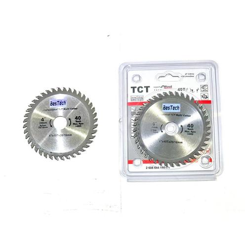 Jual Multi Cutter Expert TCT Wood 4" x 40T Bestech / Mata Circle Kayu 4 ...