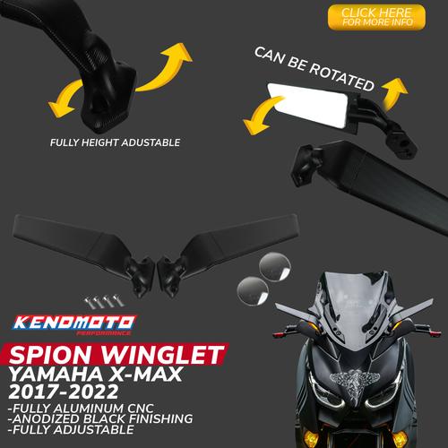 Jual Spion Winglet Xmax + Sein + Bracket Pnp - + lampu sein - Jakarta ...